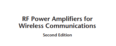 《RF Power Amplifier for Wireless Communication》读书笔记（3） - 知乎