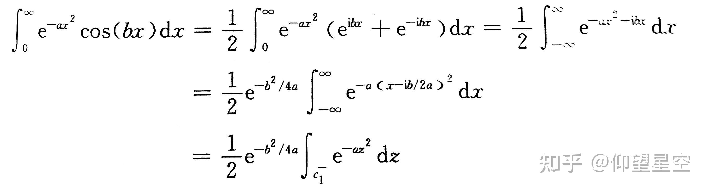 菲涅尔积分：构造路径 - 知乎