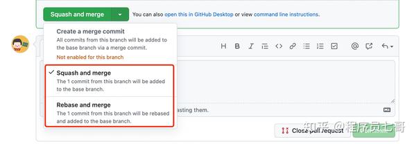 git分支合并:merge和squash merge以及git rebase之间的区别 - 知乎