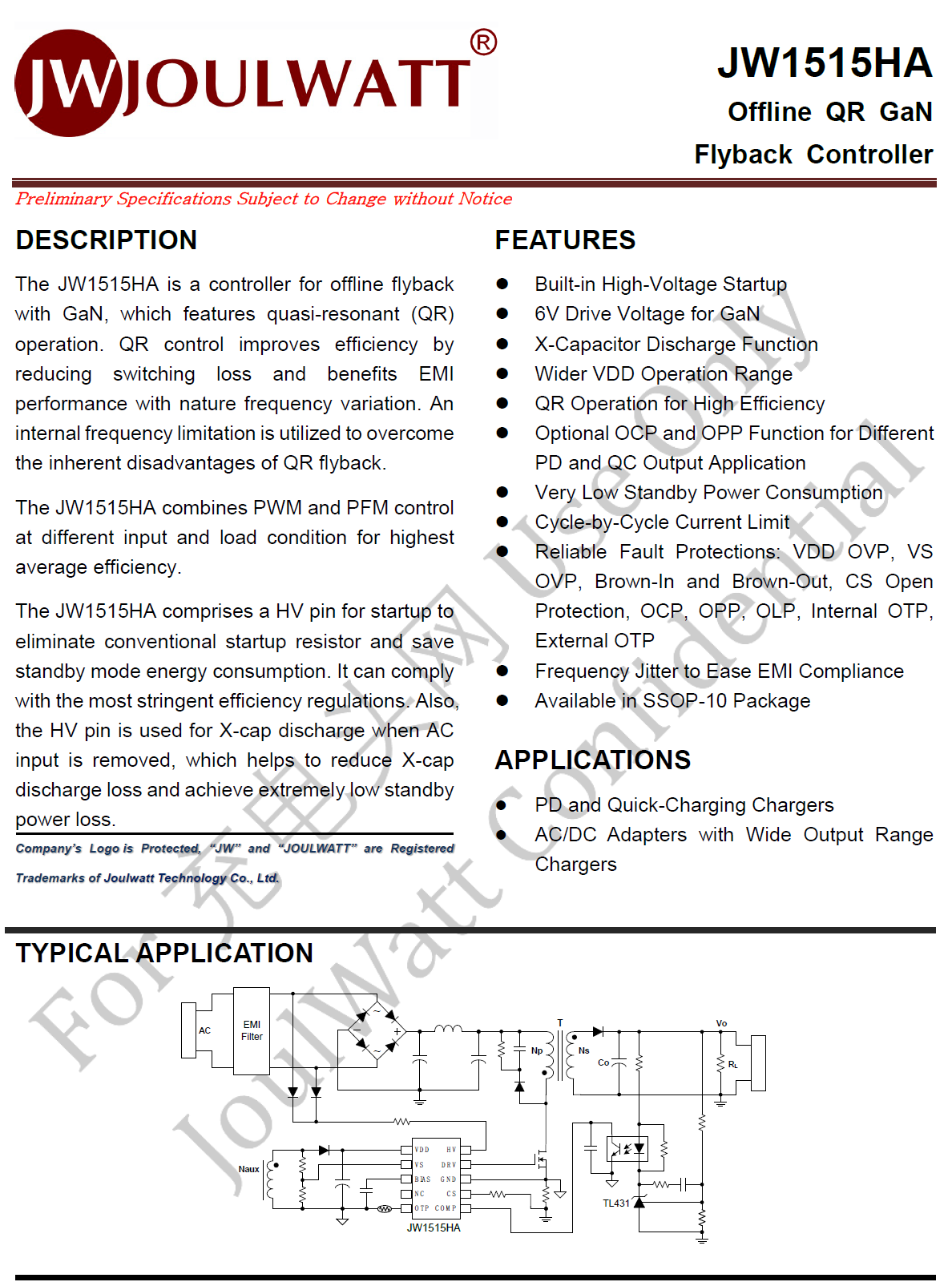 杰华特JW1515HA、JW7726获公牛65W氮化镓充电器采用 - 知乎