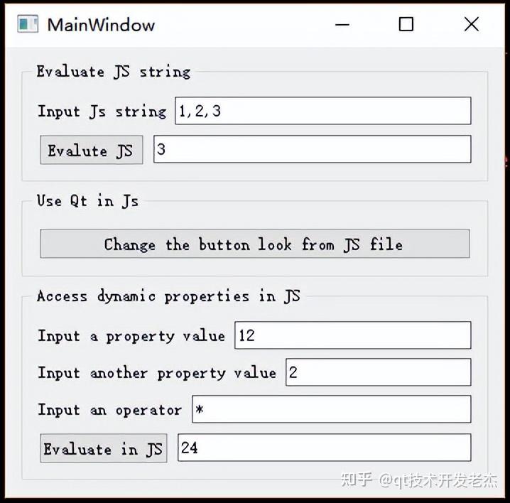 Qt—Javascript/Qt交互、脚本化 - 知乎