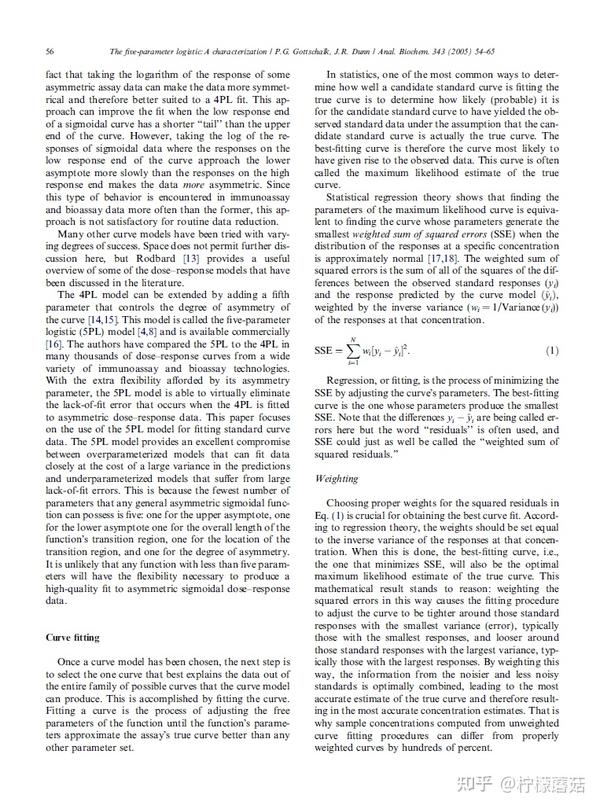3,4,5PL The five-parameter logistic A characterization and comparison - 知乎