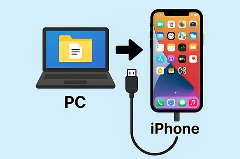 如何使用 USB 数据线将文件从 PC 传输到 iPhone - 知乎