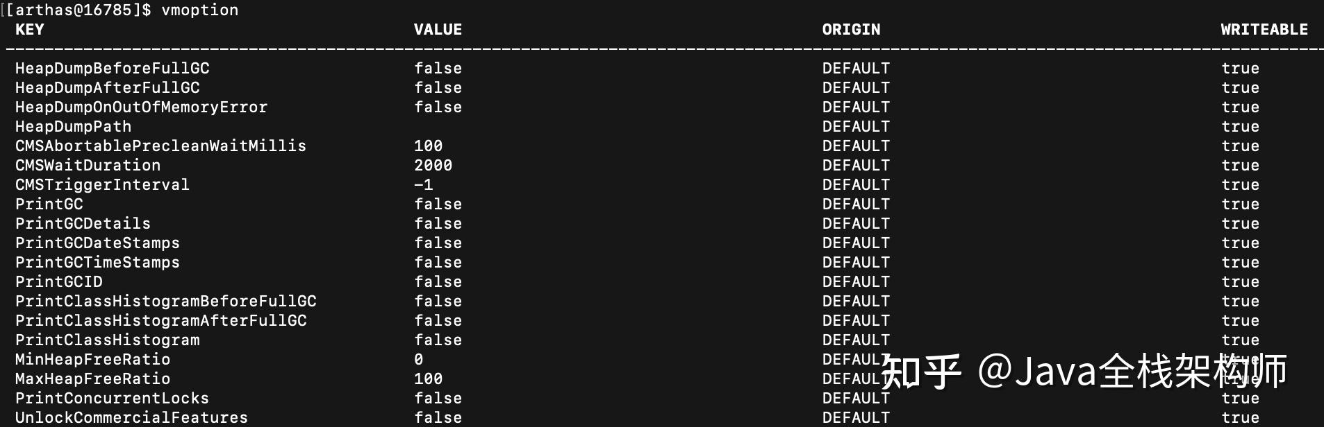 JVM调优工具锦囊：JDK自带工具与Arthas线上分析工具对比 - 知乎
