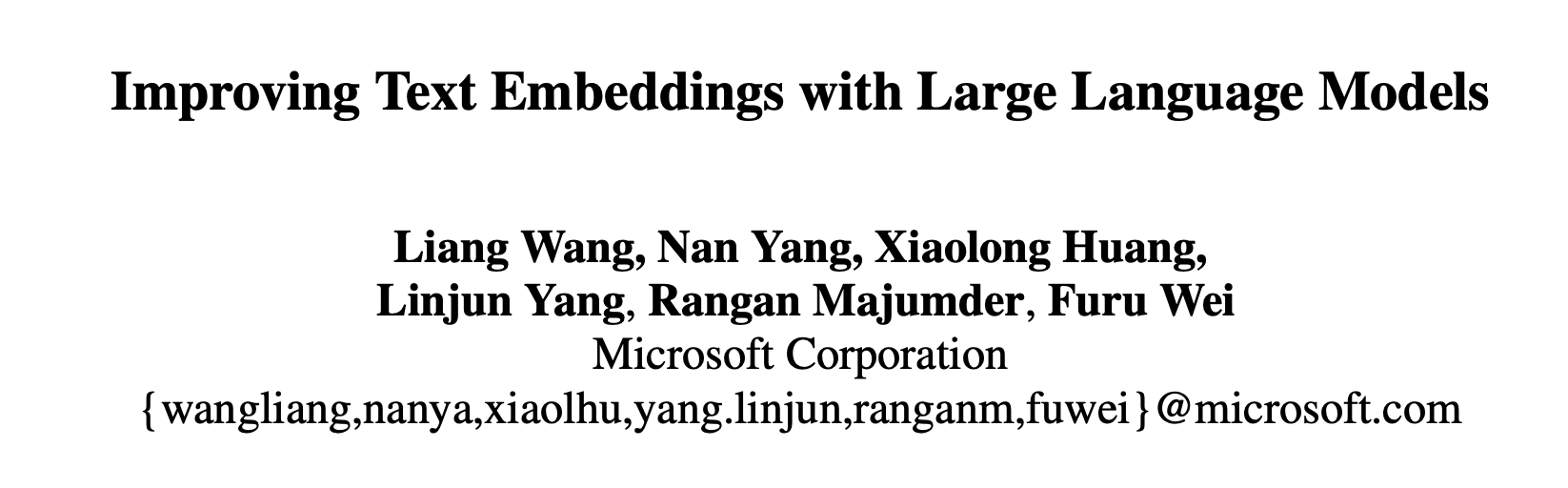ACL 2024 大模型+文本表示+搜索：Improving Text Embeddings with Large Language Models 论文阅读 - 知乎