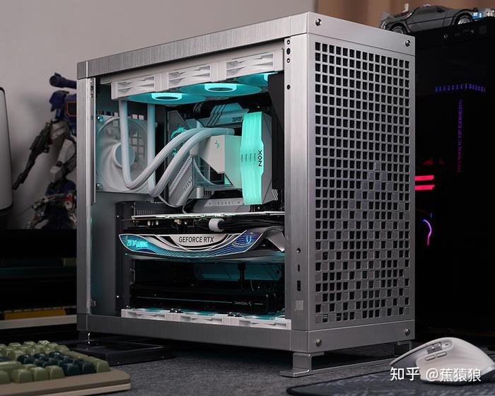 13700K/Z790 EDGE/RTX4080 AMP，Abee Pixel One 银白黑装机展示