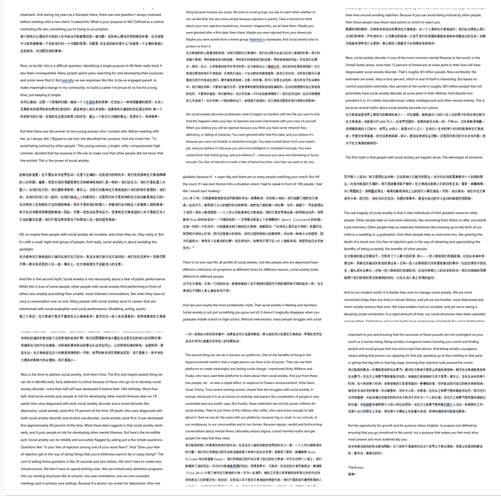 TED演讲分享|中英双语|Why you feel anxious socializing (and what to do about it ...