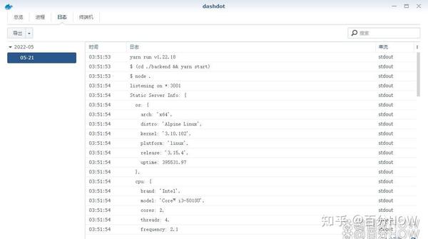 这么漂亮实用的NAS仪表盘面板，小主机也能用 DashDot安装部署攻略 - 知乎