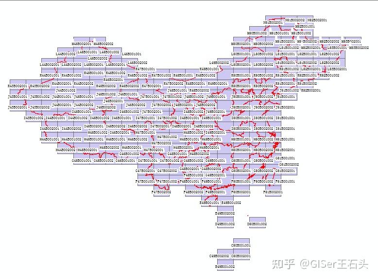全国1:1万至1:100万比例尺图幅接合图表分享（附下载链接） - 知乎