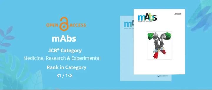 医学前沿：mAbs期刊审稿快，优质稿源匮乏，国人投稿空间大，影响因子今年有望突破5分 - 知乎