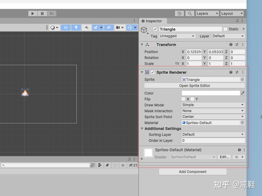 凉鞋的 Unity 笔记 106. 第二轮循环&场景视图&Sprite Renderer - 知乎