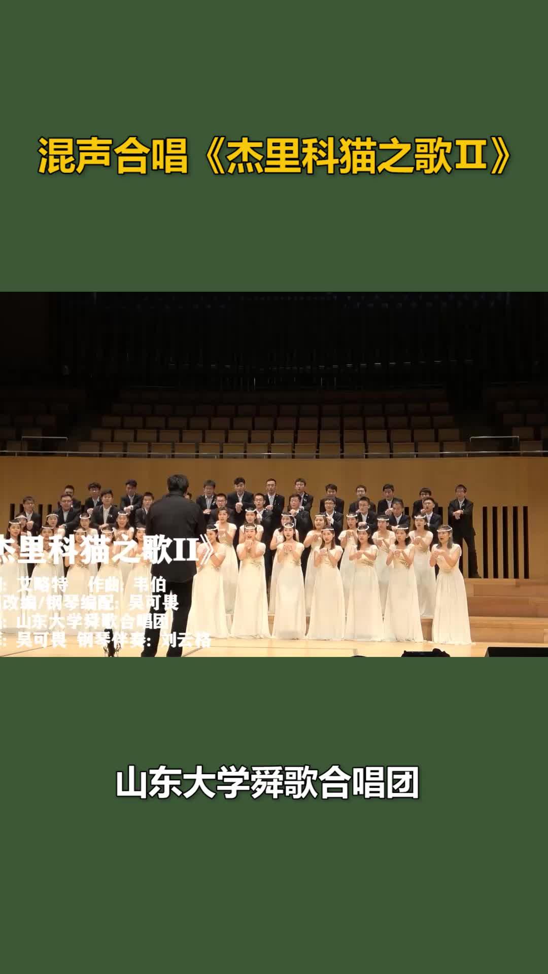 混声合唱《杰里科猫之歌Ⅱ》 知乎
