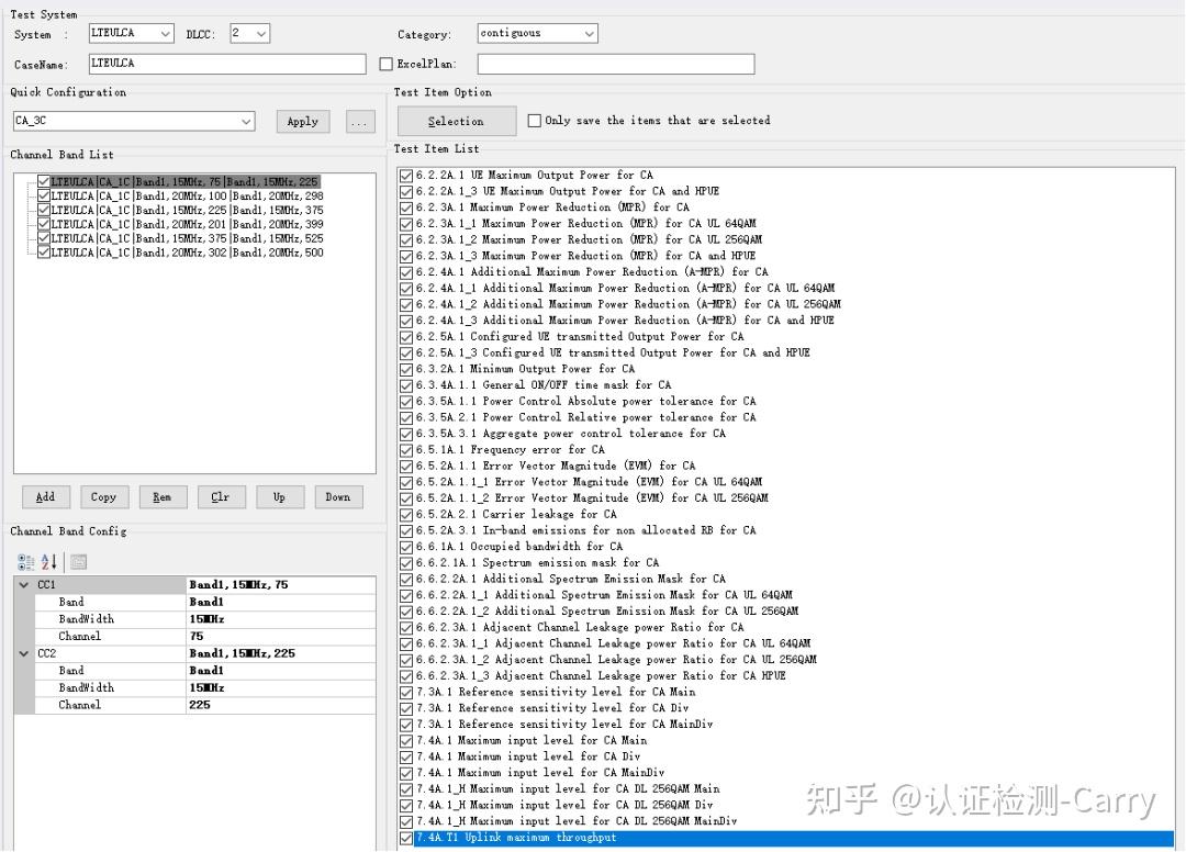 LTE CA技术测试方案，CE/FCC测试项目介绍 - 知乎