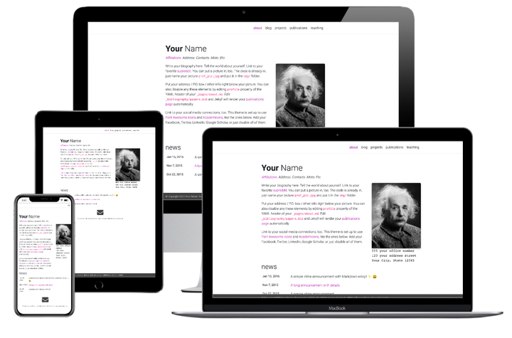 【GitHub】用Jekyll模板快速制作github.io学术主页 - 知乎