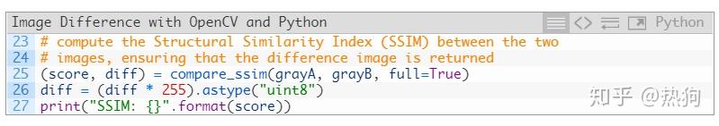 图片对比 基于OpenCV和Python的 图像比对 - 知乎