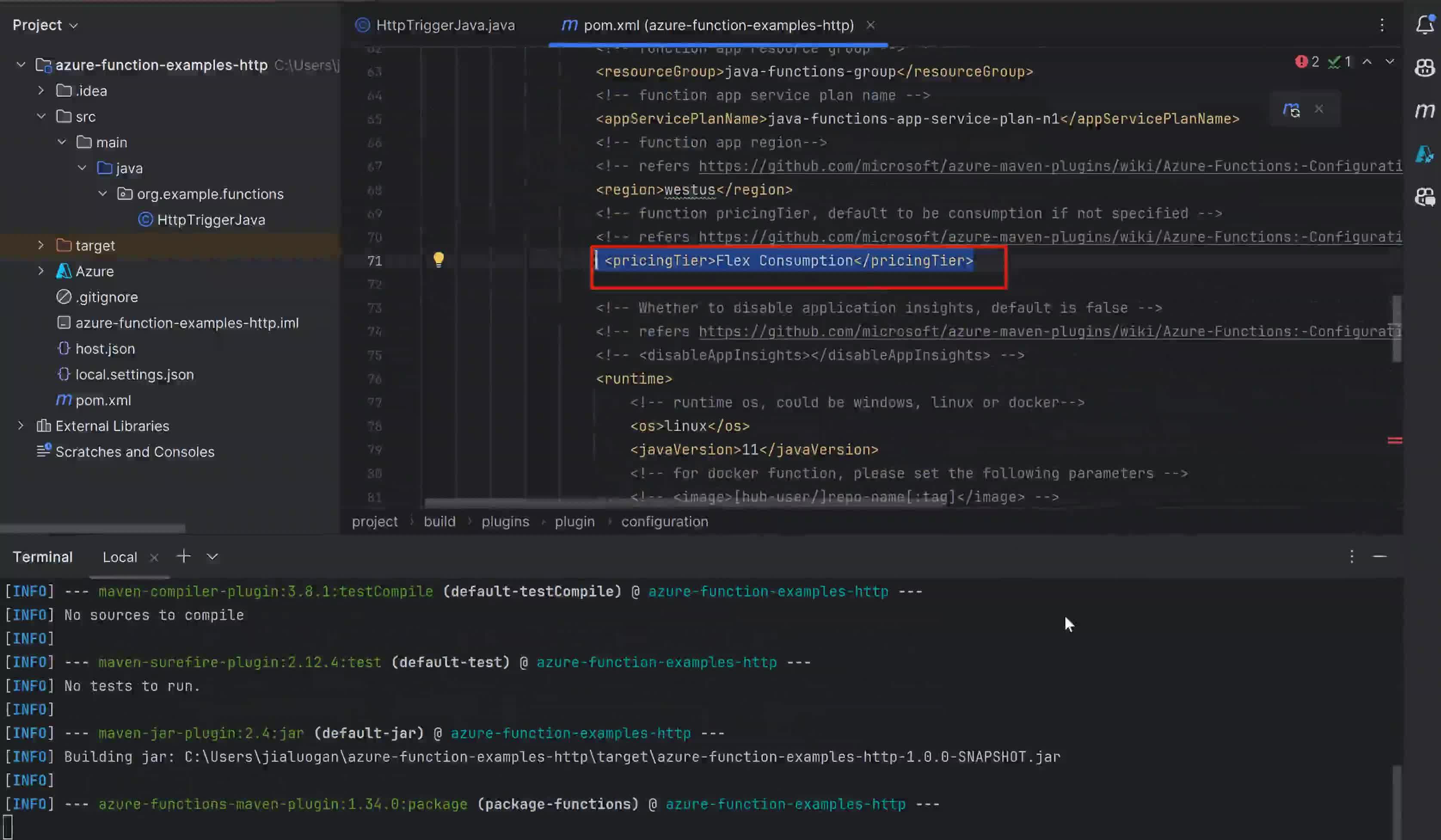 Java on Azure 开发工具支持 Azure Functions Flex Consumption - 知乎