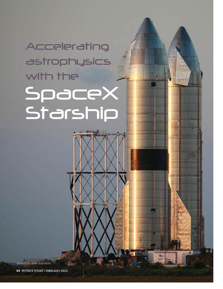 用SpaceX Starship加速天体物理学研究进程 - 知乎