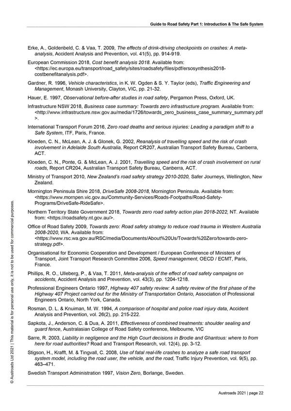 Austroads：道路安全指南（附下载） - 知乎