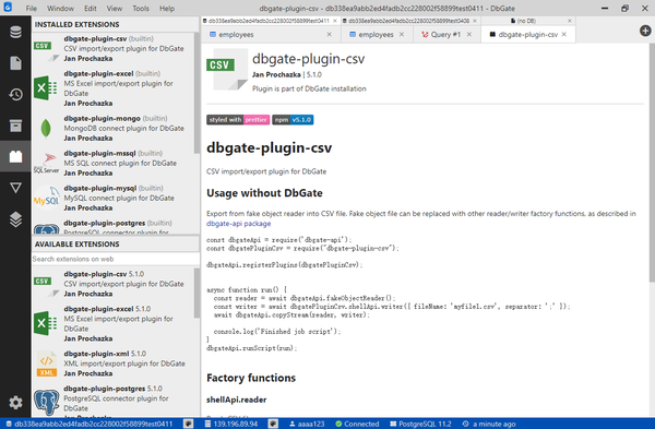 使用DBGate管理MemFireDB数据库 - 知乎