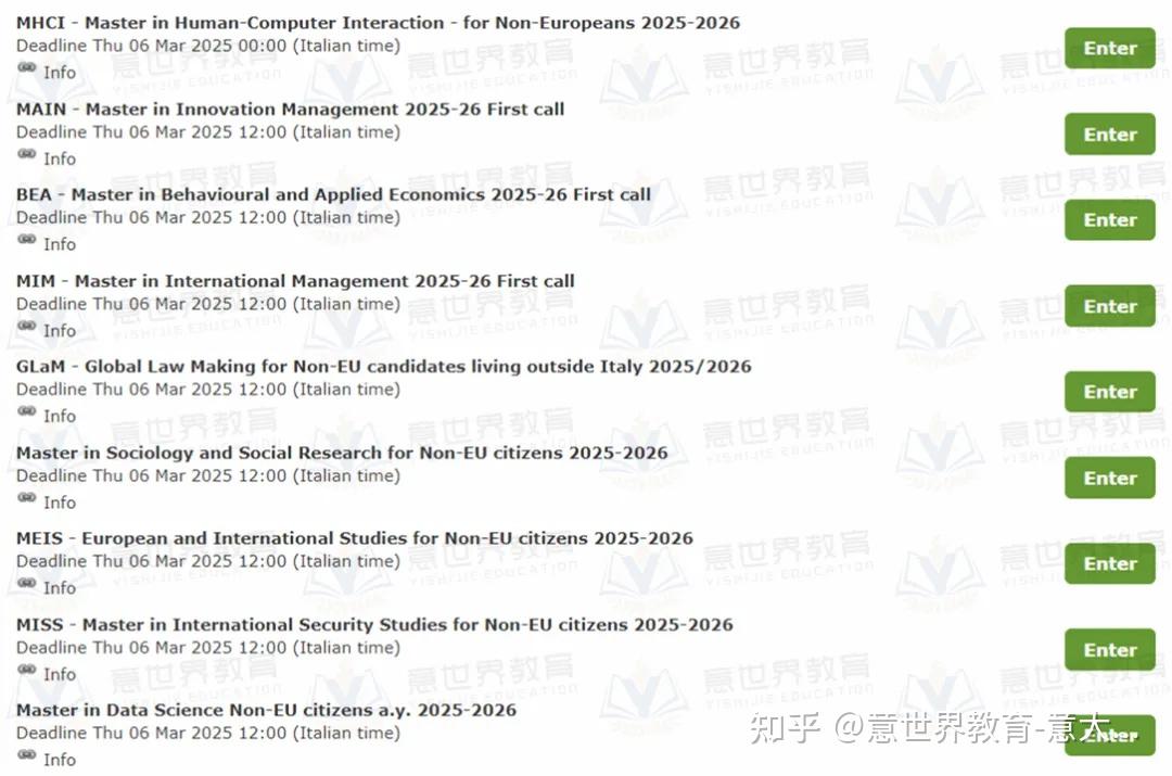 【25fall】特伦托大学开启2025/26学年申请流程，本科、研究生都有英语授课！ - 知乎