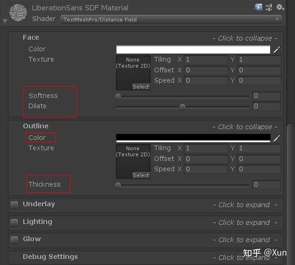 TMP(TextMeshPro)优化篇 — 描边投影效果 - 知乎