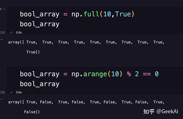 Numpy第2练：6种方法创建一维布尔数组，哪个更适合你？ - 知乎