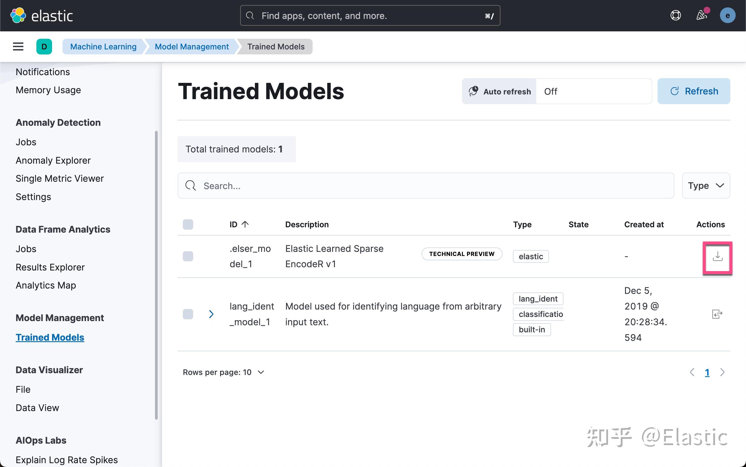 Elasticsearch：部署 ELSER - Elastic Learned Sparse EncoderR - 知乎
