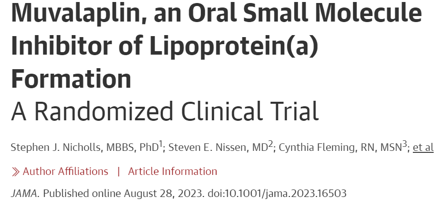 JAMA：“首款”口服药，高效降低坏血脂达70% - 知乎