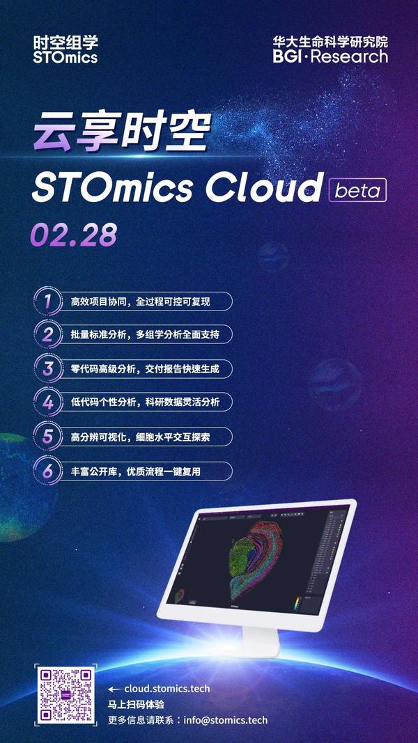 时空组学新引擎！STOmics Cloud开启数据研究新纪元 - 知乎