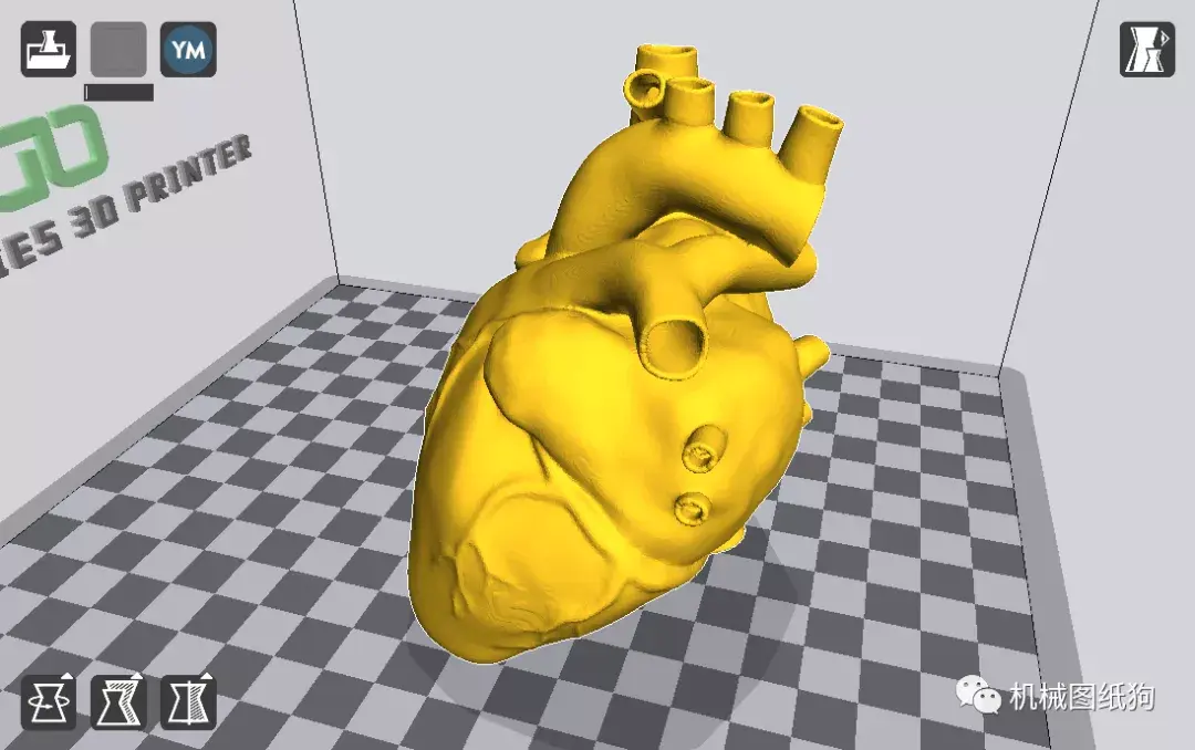 【3D打印】人类心脏模型3D打印图纸 STL格式 - 知乎