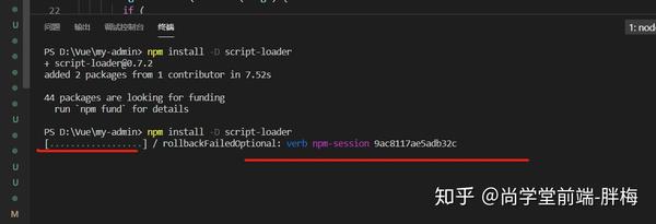 Npm Install 安装依赖无反应 知乎
