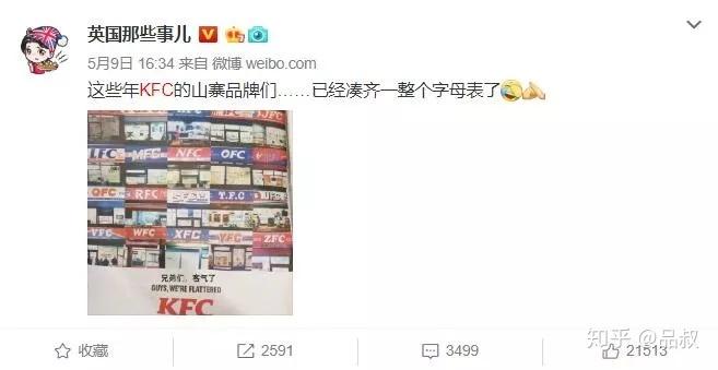 KFC变OFC？肯德基怎么就成了山寨界的重灾区 - 知乎