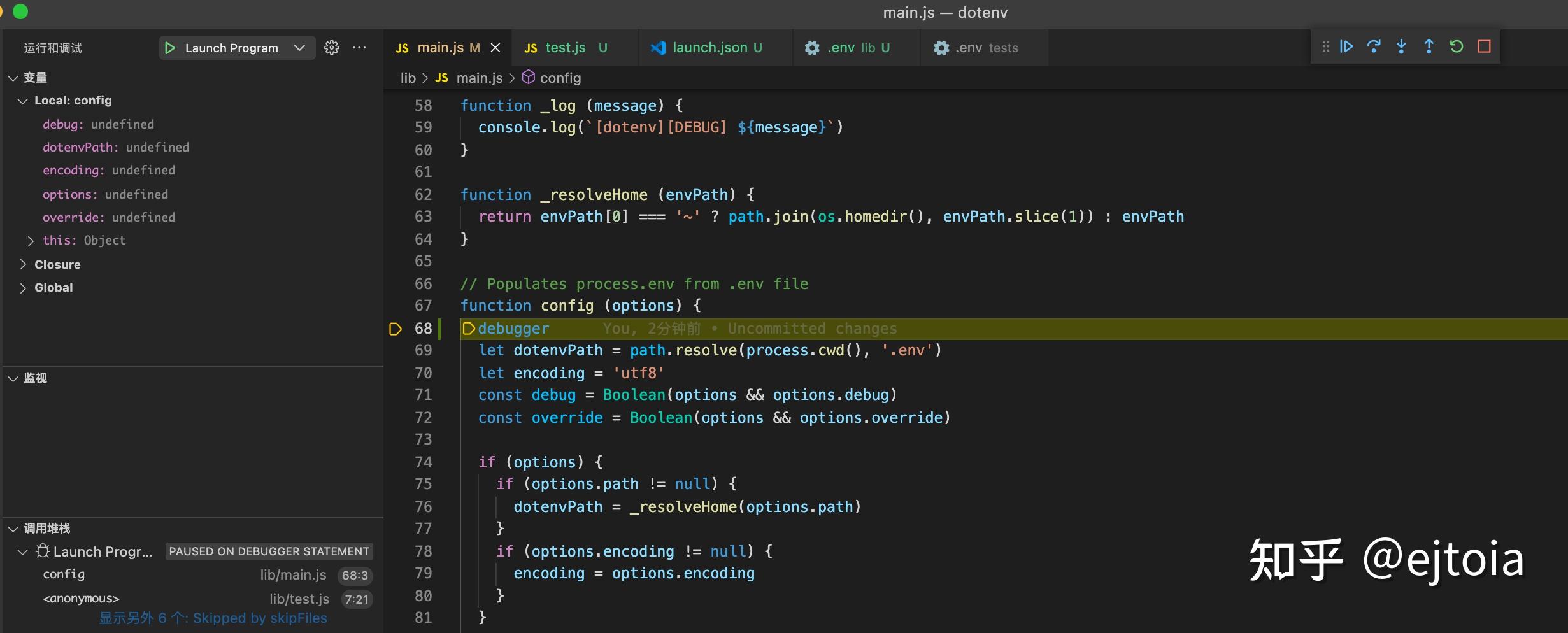 dotenv 使用和源码分析 - 知乎