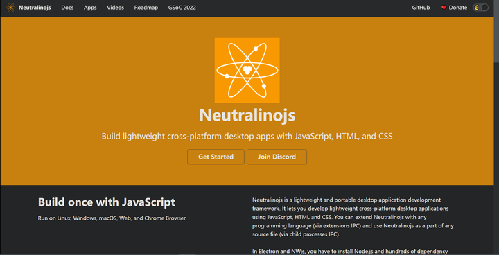 搭建neutralinoJS环境，轻量级开发框架 - 知乎