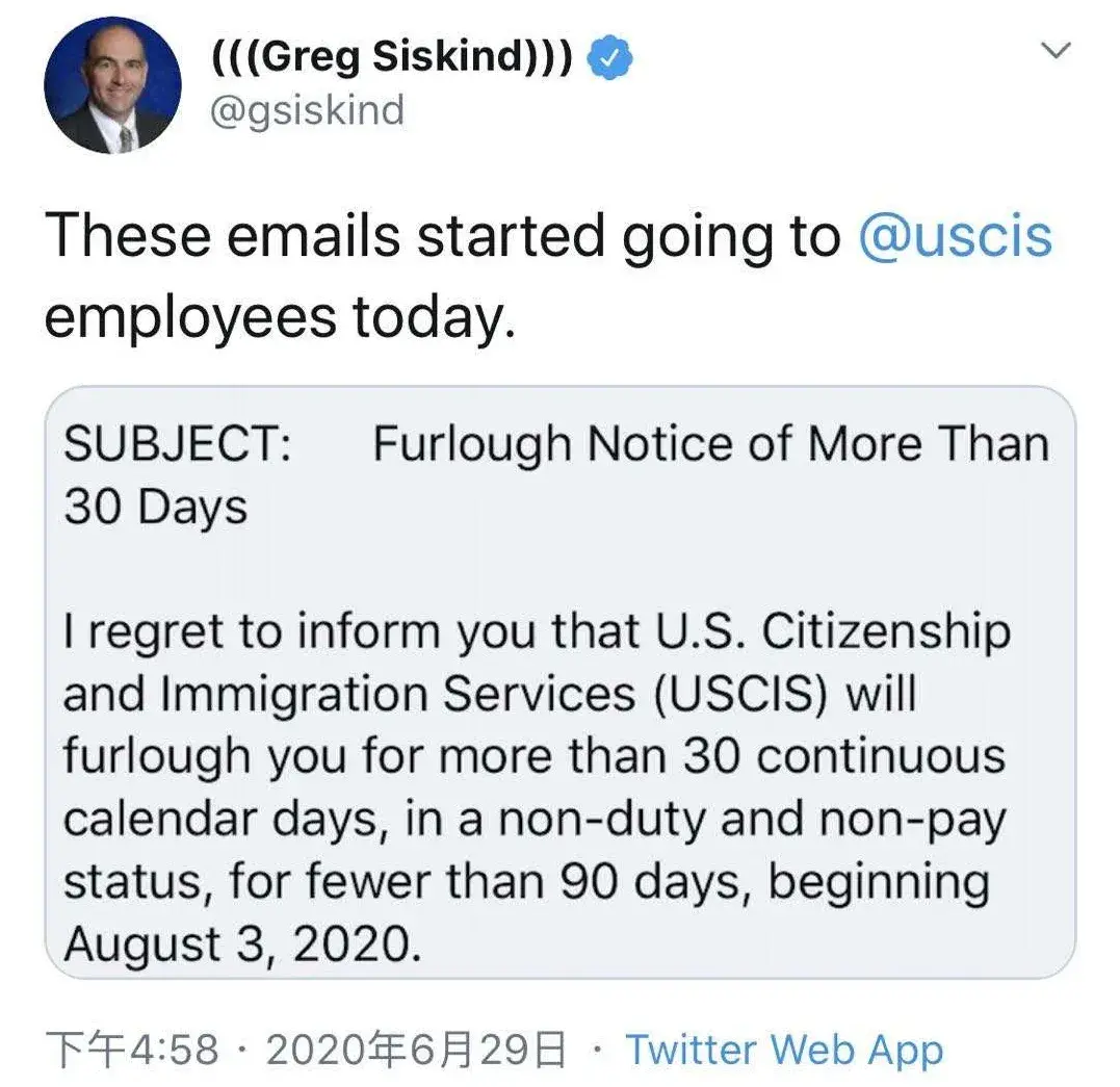 申请量急剧下降！美移民局没钱了，1.34万员工将停薪休假…… - 知乎