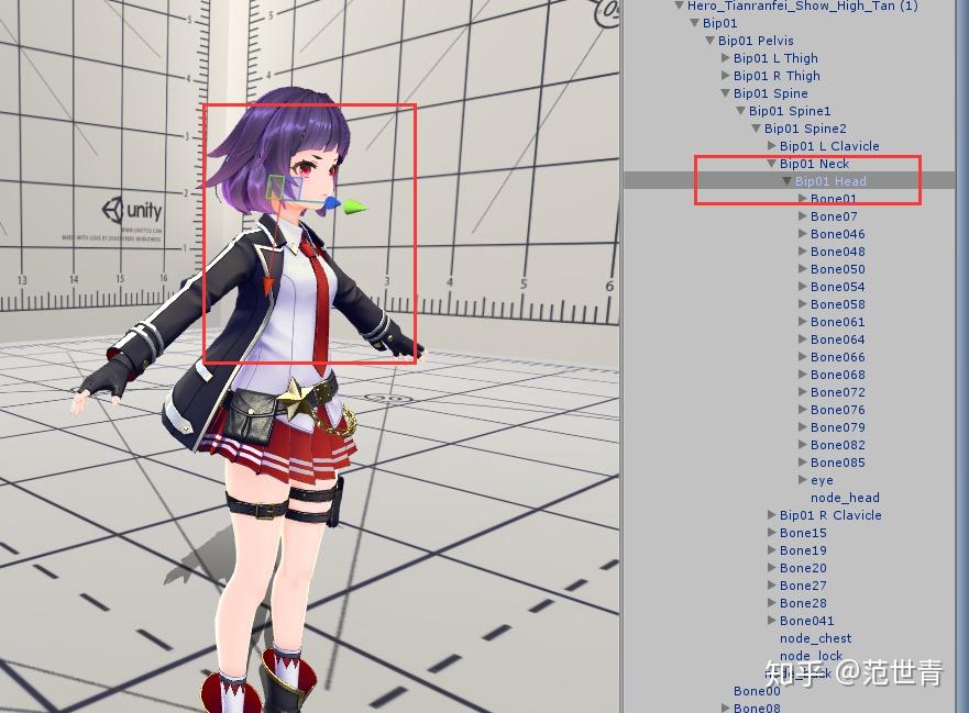 人物头部和眼睛实现跟随目标转动的轻量级IK实践 - 知乎