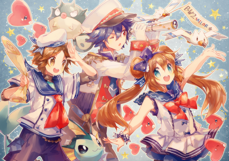 【画师推荐】 插画师Namie——澄闪、水月亲妈，色彩超绝的日系平涂！3829860|插画&壁纸 - 知乎