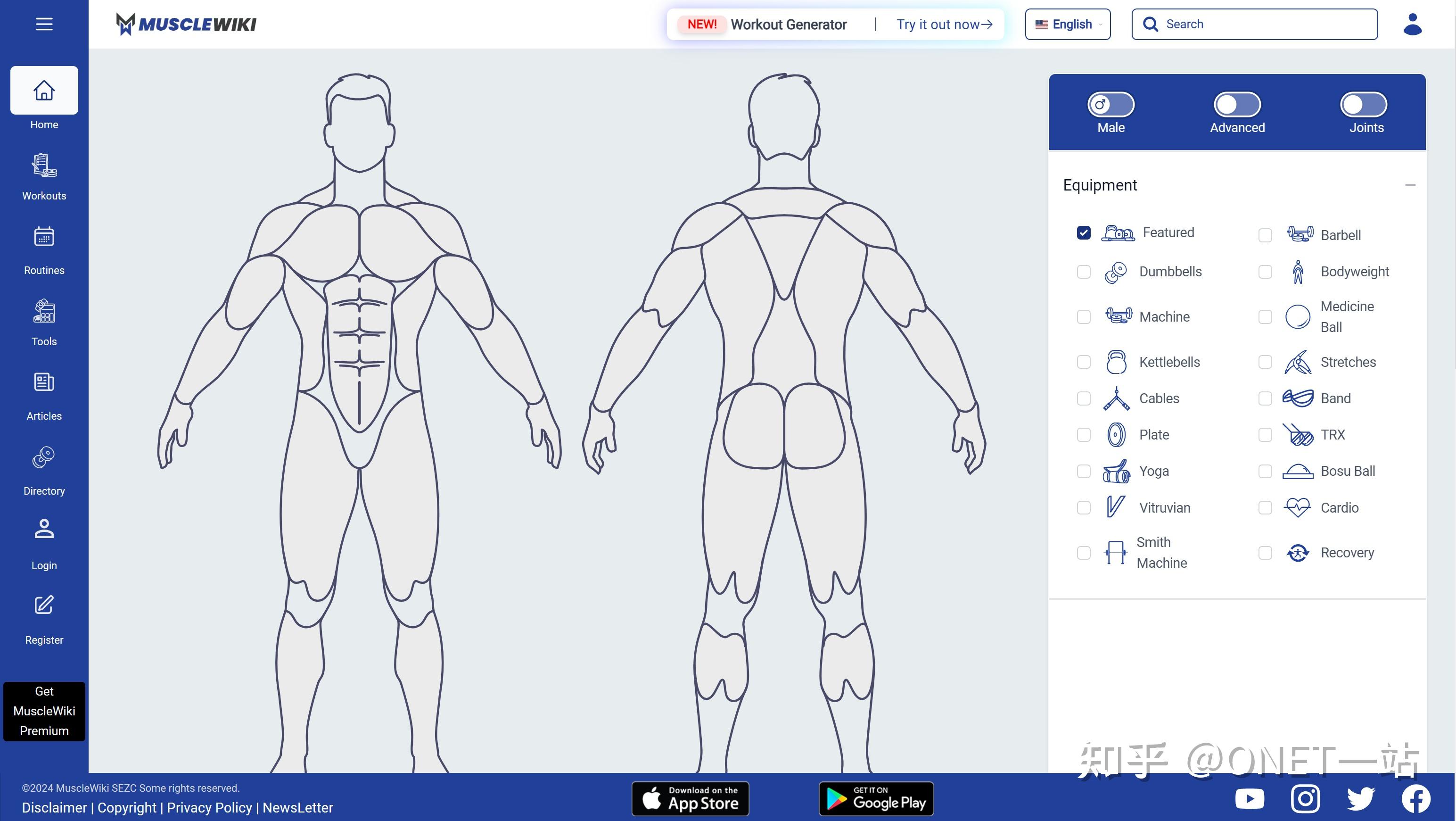 【135】MuscleWiki-健身锻炼方式方法 - 知乎