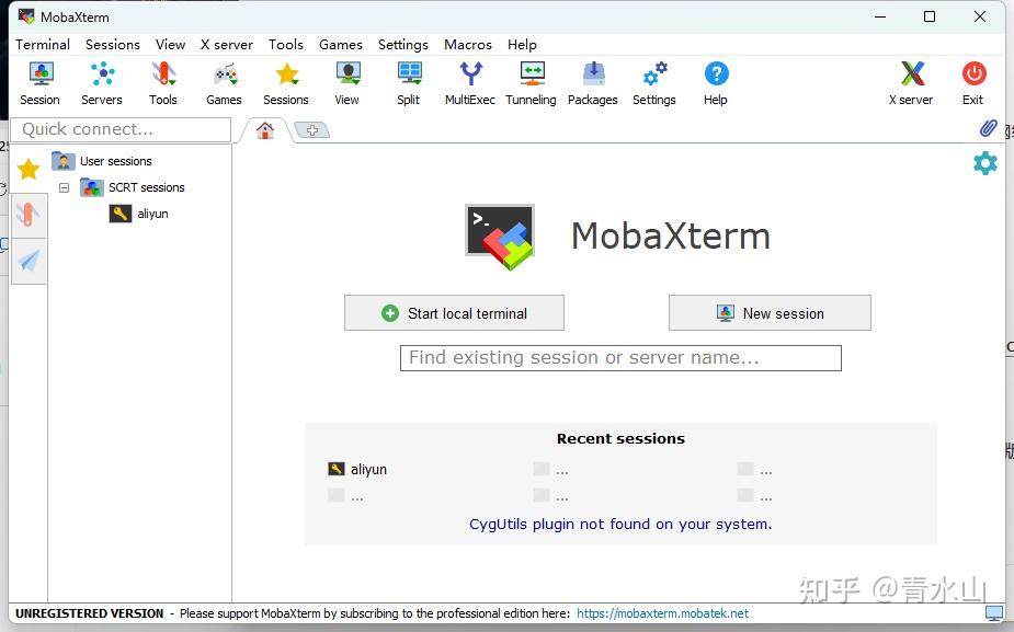MobaXterm配置与使用 - 知乎