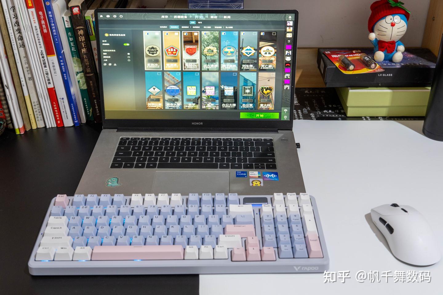 集手感和性价比一体的98键的雷柏V700 DIY-98机械键盘测评 - 知乎