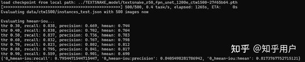 使用MMDeploy量化TextSnake模型 - 知乎 使用MMDeploy量化TextSnake模型 - 知乎