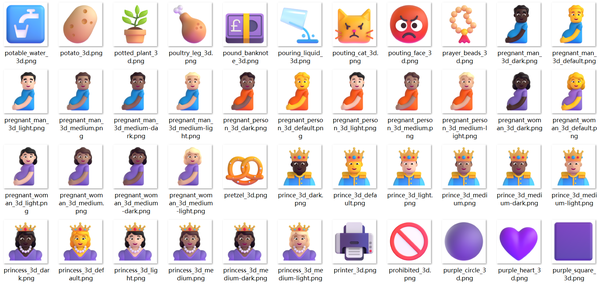 超好看：微软Fluent Design emoji表情包文件分享 - 知乎