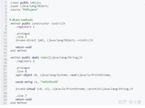 Android逆向——初识smali与java类 - 知乎