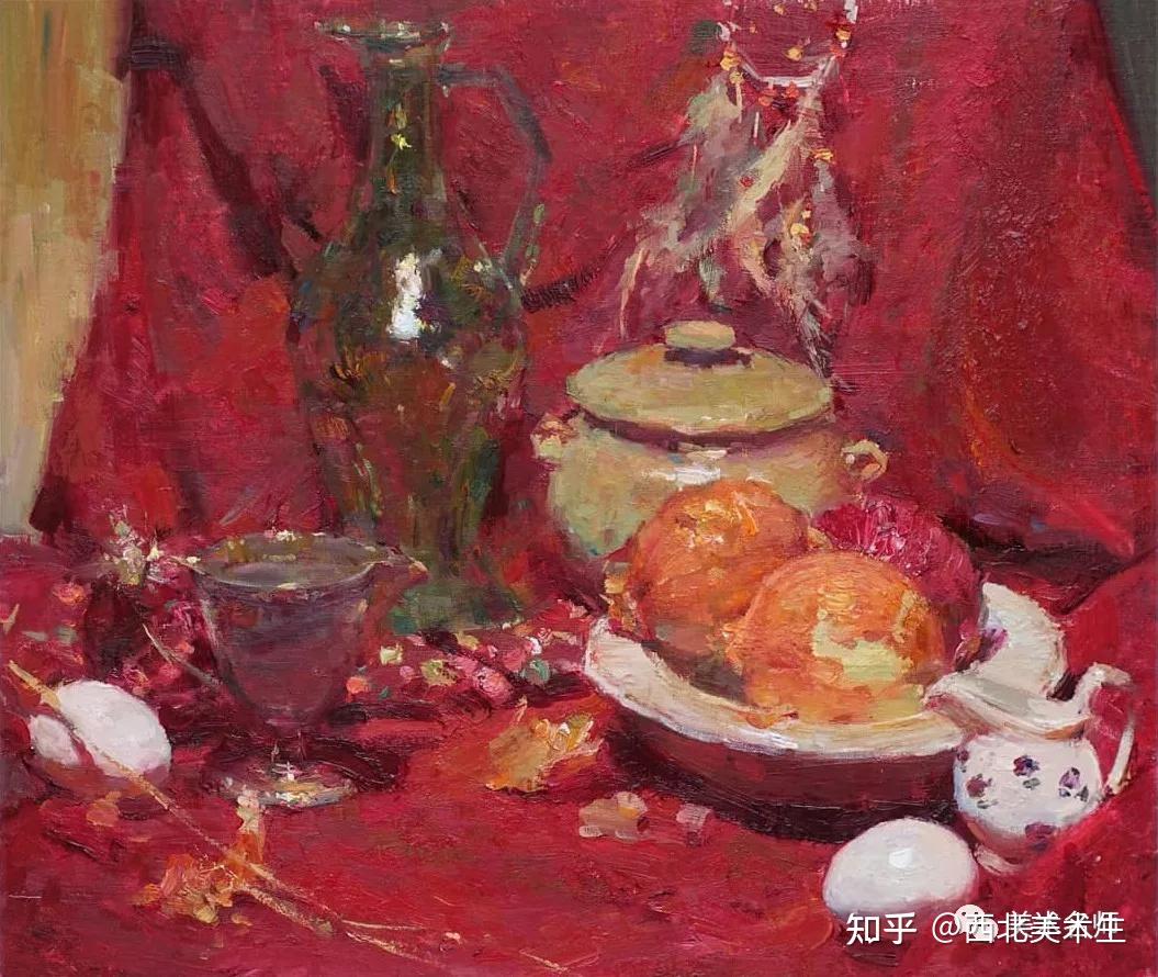 色彩静物作品欣赏，扎实的功底才是根本！ - 知乎