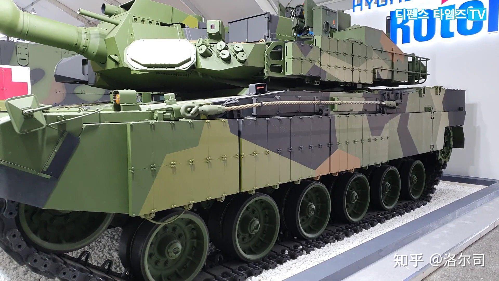韩国K2NO坦克亮相AEDX - 知乎