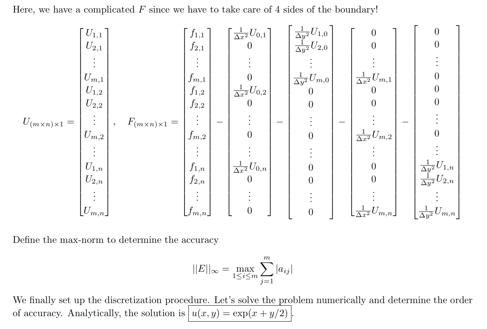 有限差分法（FDM）和Poisson方程的数值解 - 知乎