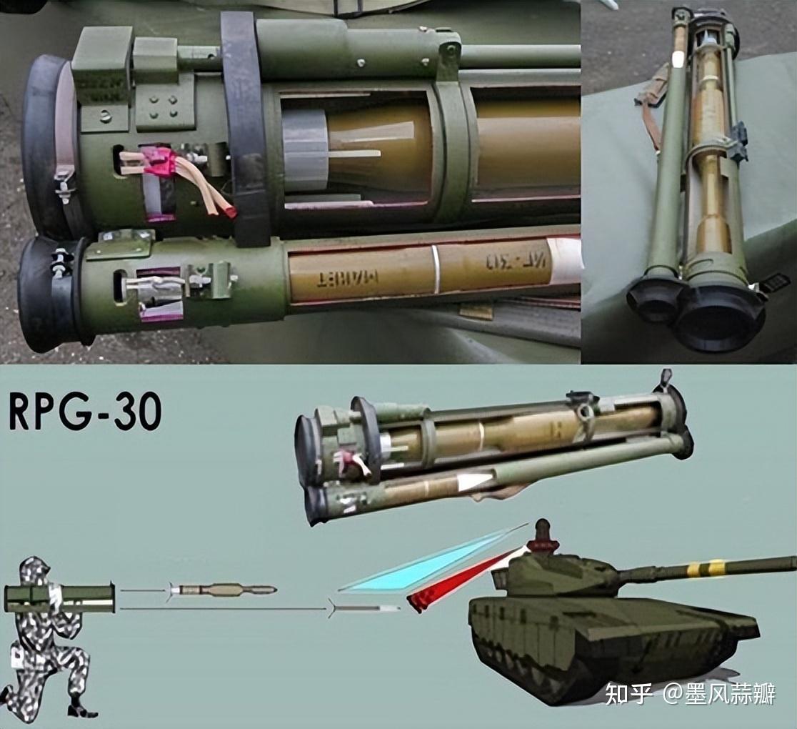 RPG-30火箭筒，RPG-7的经典延续！多了一根棍子，战力更上一层楼，挑战西方坦克问题不大 - 知乎