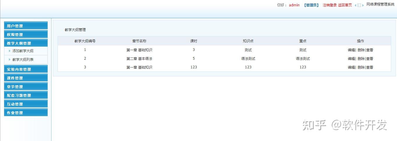Jsp网络课程管理系统myeclipse开发mysql数据库web结构java编程 知乎