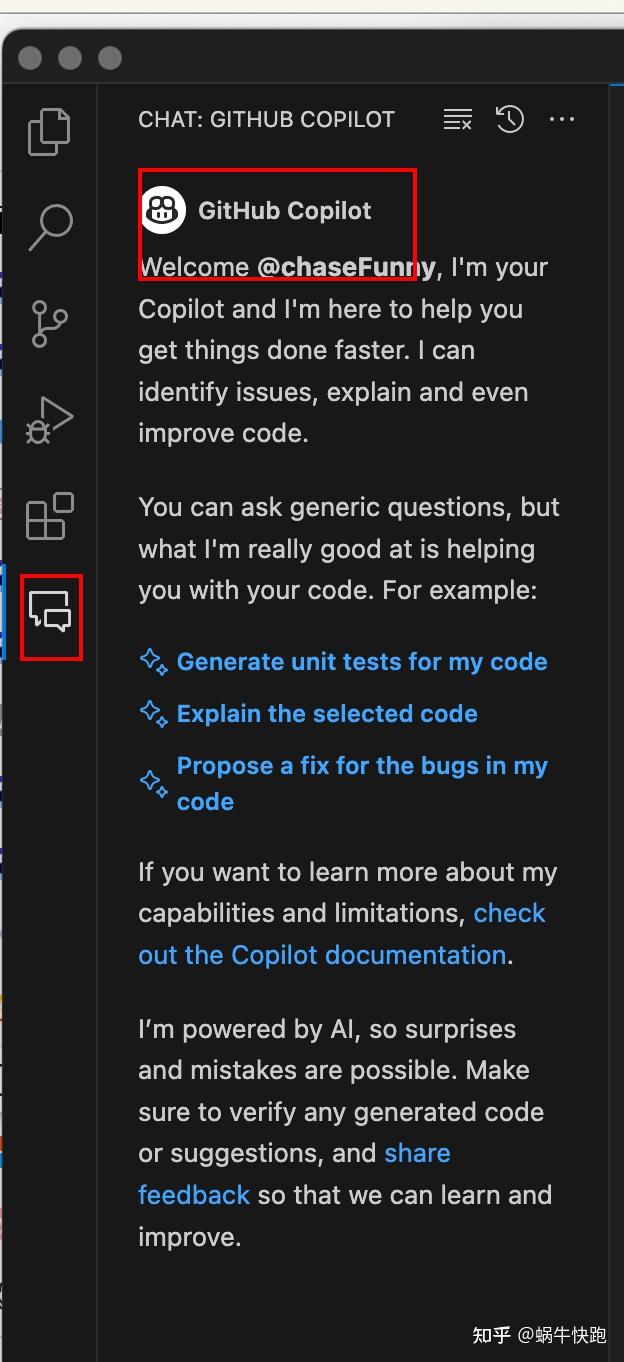 GitHub copilot chat 体验 - 知乎