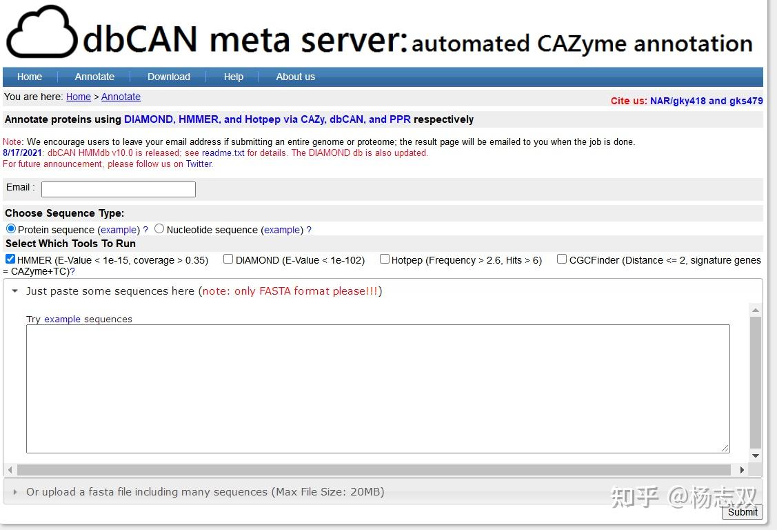 使用dbCAN2进行CAZyme注释碳水化合物酶注释 - 知乎